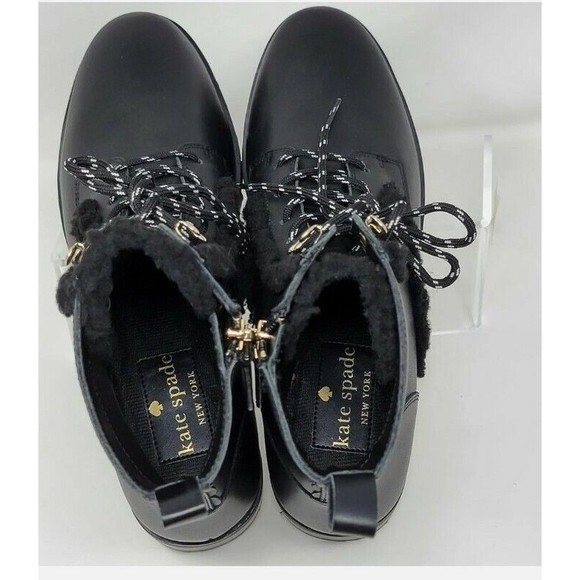 kate spade | Shoes | Kate Spade Raquelle Womens 42 Combat Boot Leather ...